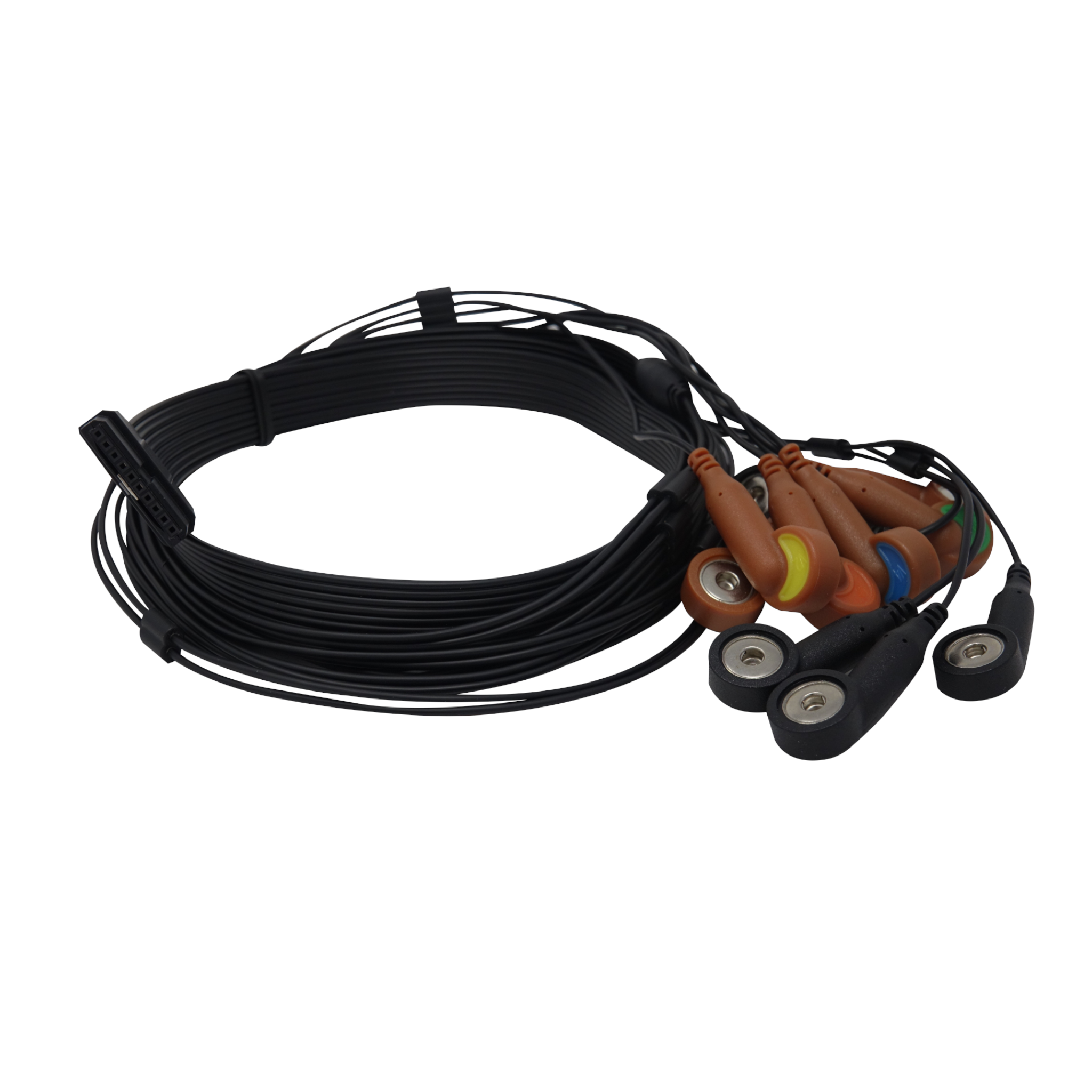 Cable de paciente de 10 hilos, conector tipo snap, AHA – Medprozone Mexico